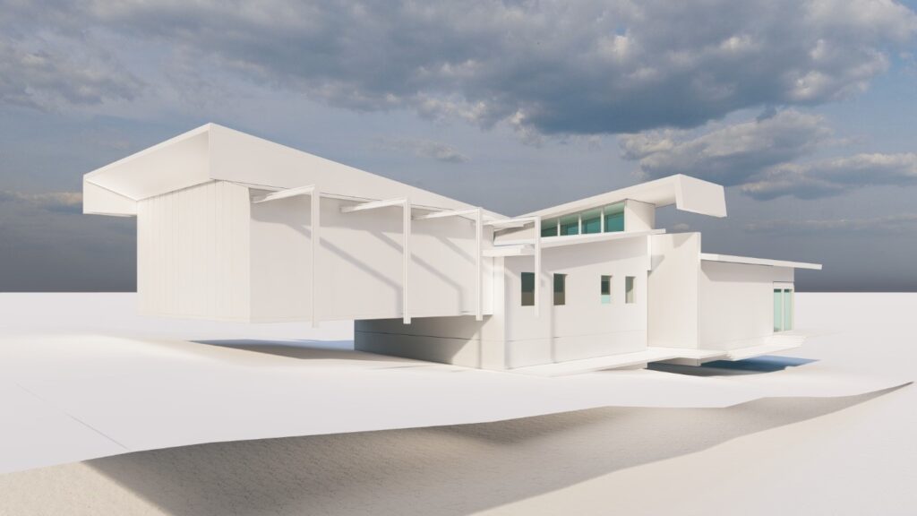 Sloping House Design - Threadgold Architecture + Construction